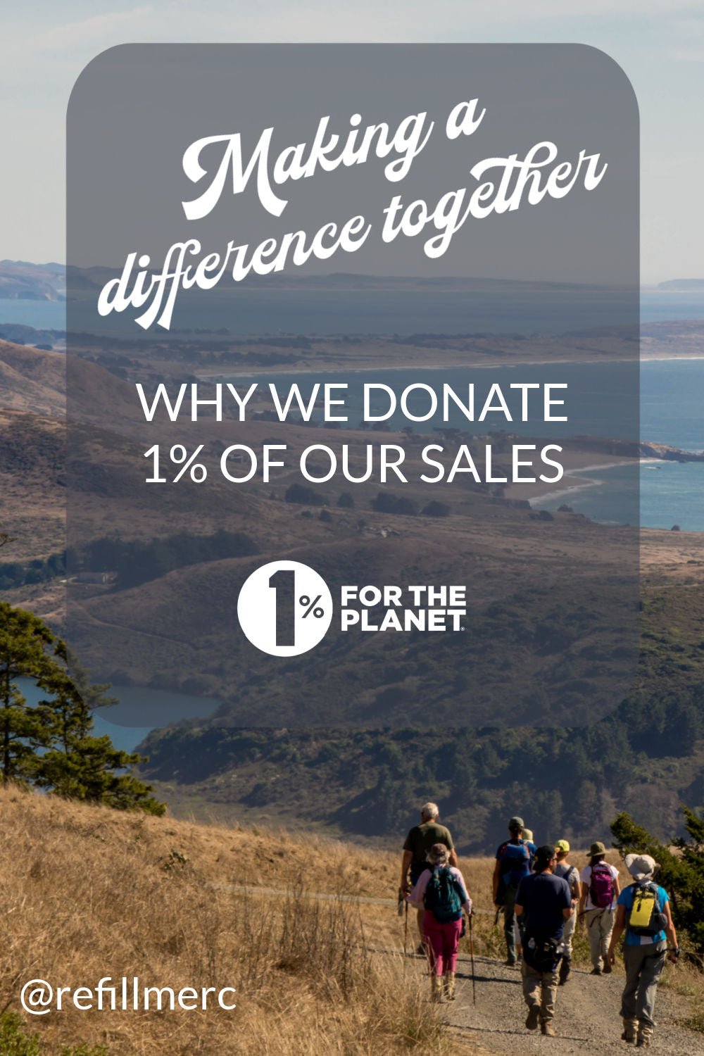 Making a Difference Together: Why We Donate 1% of Our Sales – Refill ...