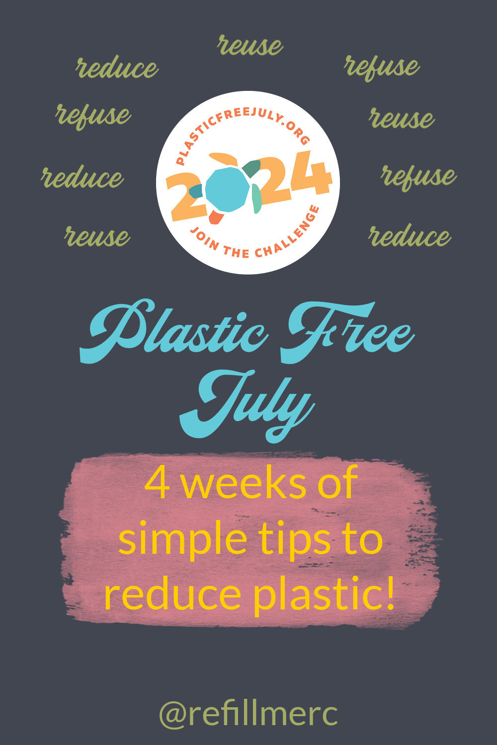 Plastic Free July Tips – Refill Mercantile